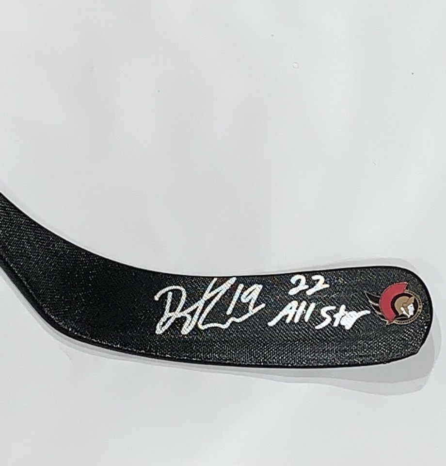 DRAKE BATHERSON SIGNED STICK SENATORS 2022 ALL STAR CCM SHAFT BAUER ...