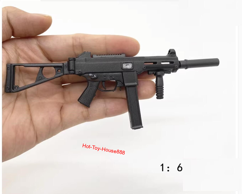 1/6 ARMY SUBMACHINE GUN MODEL UMP FOR HOT TOYS 12" FIGURE PHICEN ...