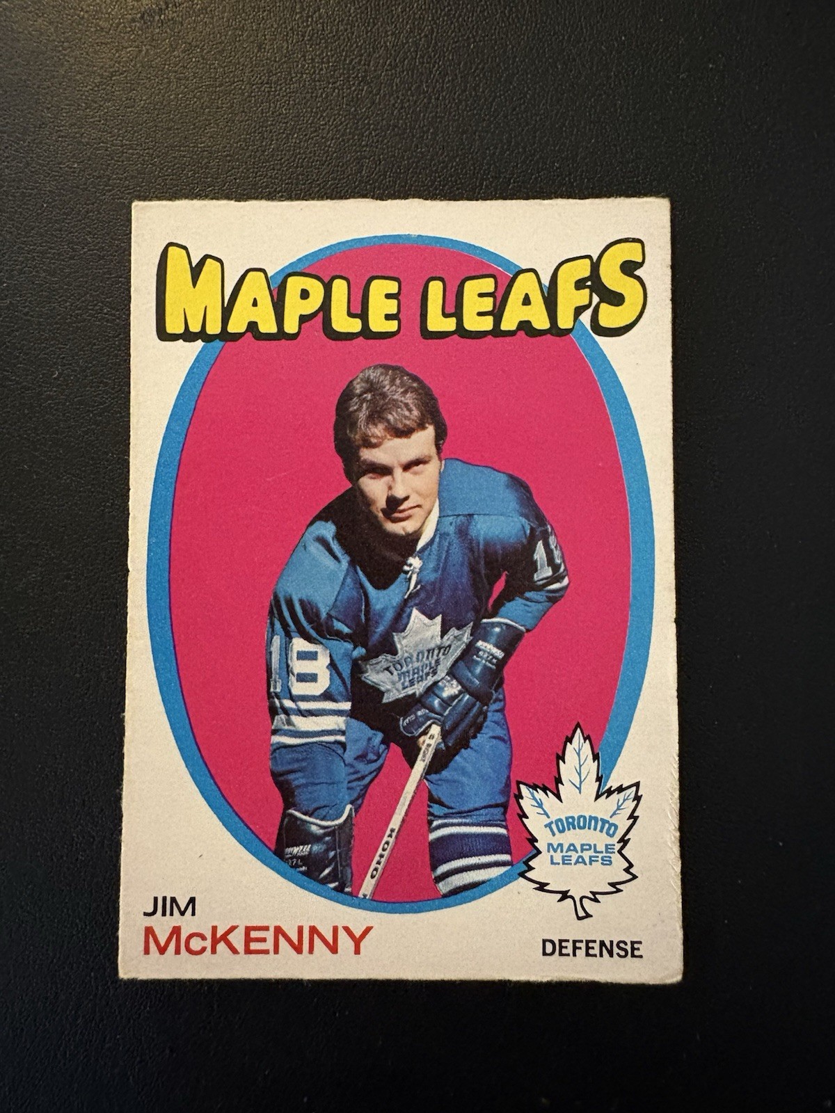 1971-72 O PEE CHEE 🇨🇦 #43 JIM MCKENNY TORONTO MAPLE LEAFS EX! OPC | eBay