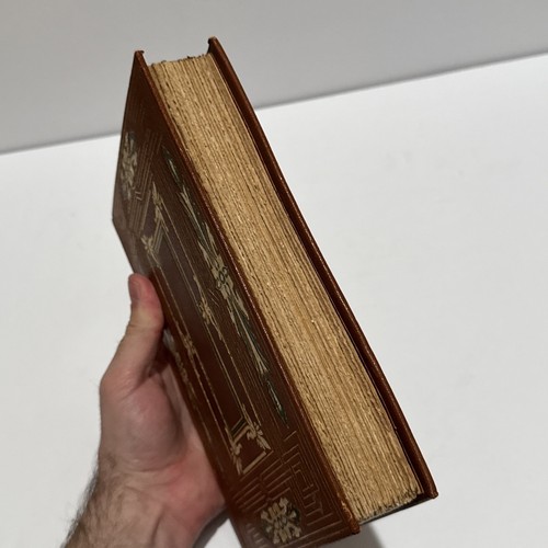 Sybil Benjamin Disraeli Saint Dunstan Binding LEATHER BOOK 1904 Vintage ...