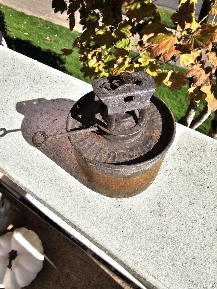 Adlake Reliable Pennsylvania Railroad Lantern w/ Red Cast Keystone Logo ...