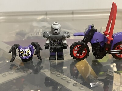 LEGO Ninjago Ultra Violet njo397 Oni Mask of Hatred 70641 W/ Purple ...