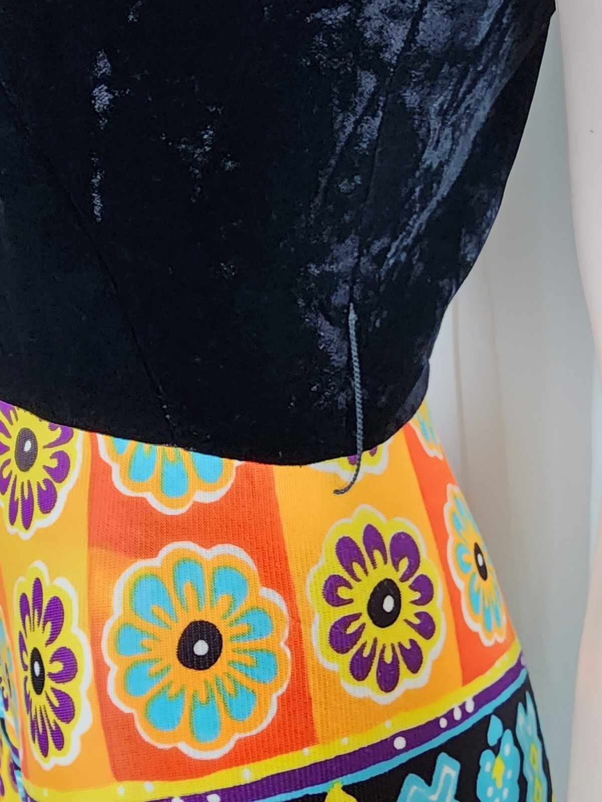 Vintage 60s Missy House psychedelic floral wide leg palazzo jumpsuit S ...