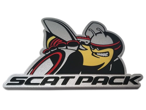 For 2015-2023 Dodge Challenger Scat Pack Fender Bee Acrylic Emblem ...