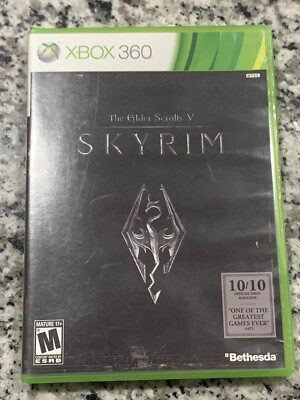 Skyrim Xbox 360 Complete CIB - Tested | eBay