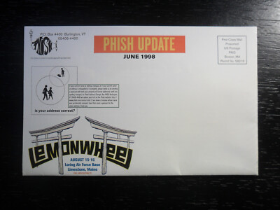 Phish Update June 1998 newsletter | eBay