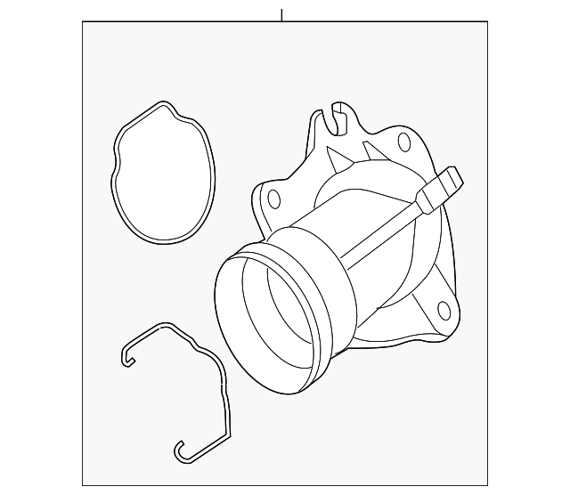 Mercedes-Benz 6422002015 Genuine OEM Factory Original Thermostat for ...