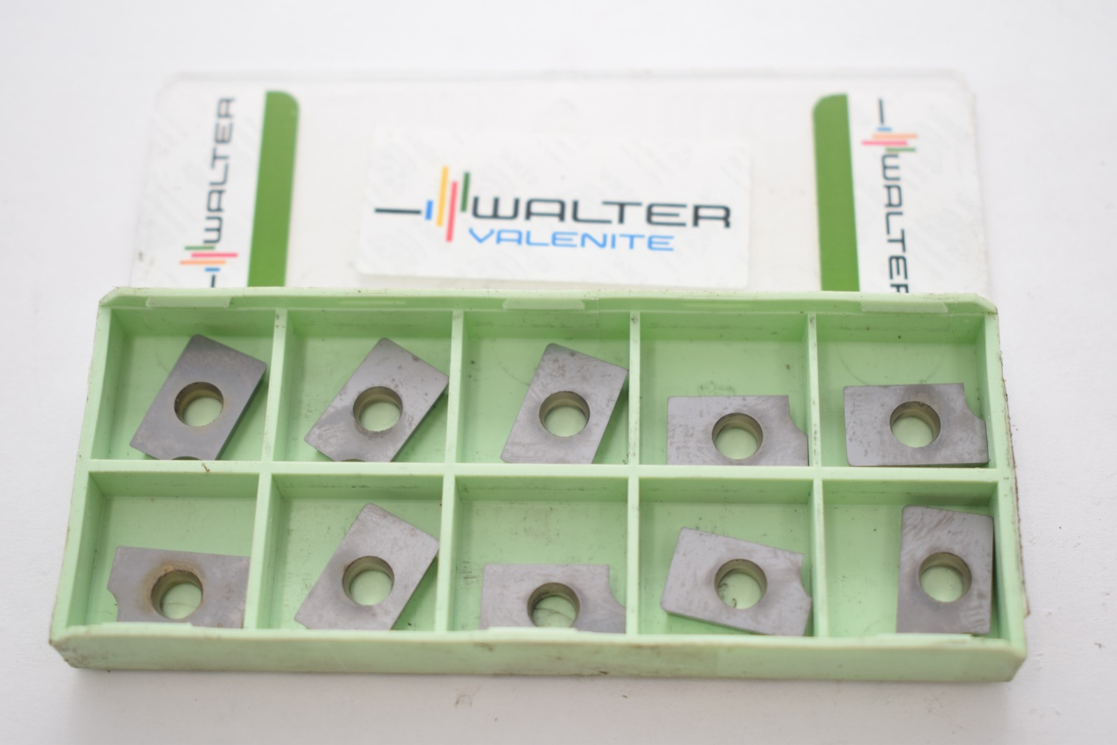 Pack of 10 NEW Walter P2700-3R Grade WKM Carbide Insert Indexable | eBay