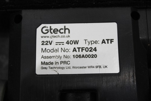 (51) Genuine GTech Multi ATF024 Spare Parts Bin, Brush Head, Battery ...