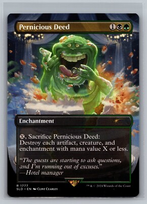 Pernicious Deed 1777 Magic Gathering Secret Lair MTG Ghostbusters ...