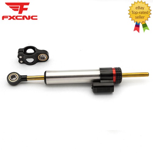 Adjustable Steering Damper Linear Stabilizer Reversed Safety Control ...