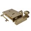 RIGHT Hand Colonial Rim Lock in Solid Brass | eBay
