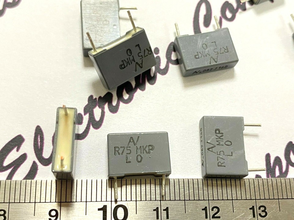 20pcs - ARCOTRONICS 0.082uF (82nF) 160V 5% R75 MKP pitch:10mm Capacitor ...