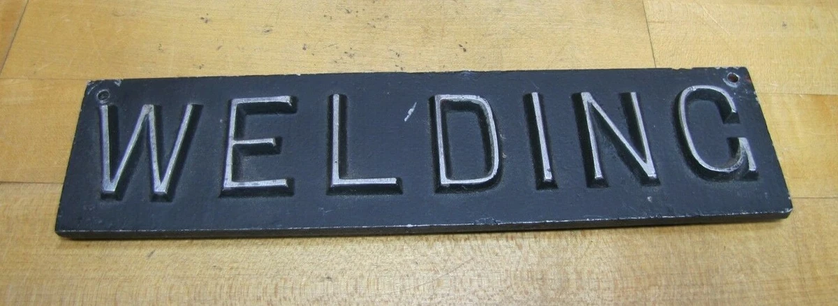Welding Shop Signs