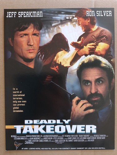 PRESSBOOK - DEADLY TAKEOVER - SYNOPSIS | eBay