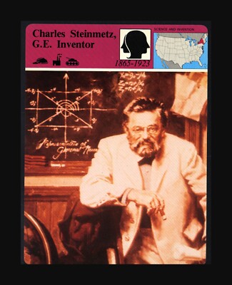 1979 Panarizon Charles Steinmetz GE Science & Invention Story America ...