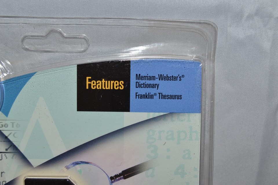PalmPak Dictionary/Thesaurus Card for Palm Handhelds PDA 805931001832| eBay