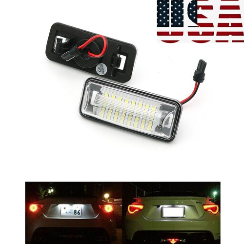License Plate Lights Lamps LED For Subaru Forester BRZ Impreza WRX ...