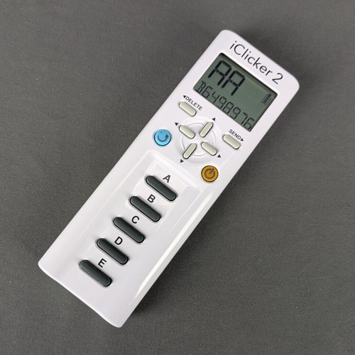 iClicker 2 Student White Remote Classroom Response OEM I-Clicker 2 ...