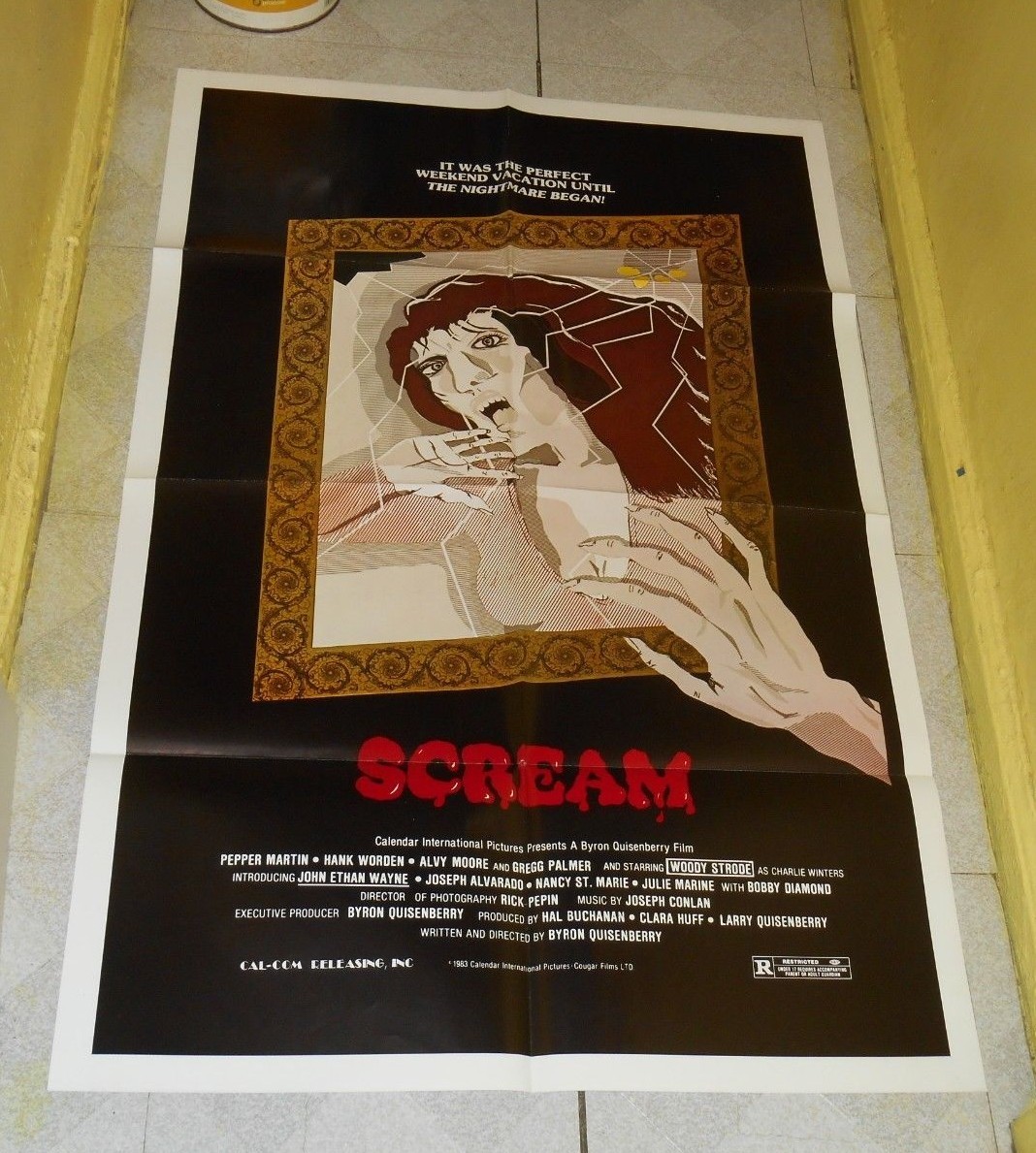 original SCREAM (1983) one-sheet poster | eBay