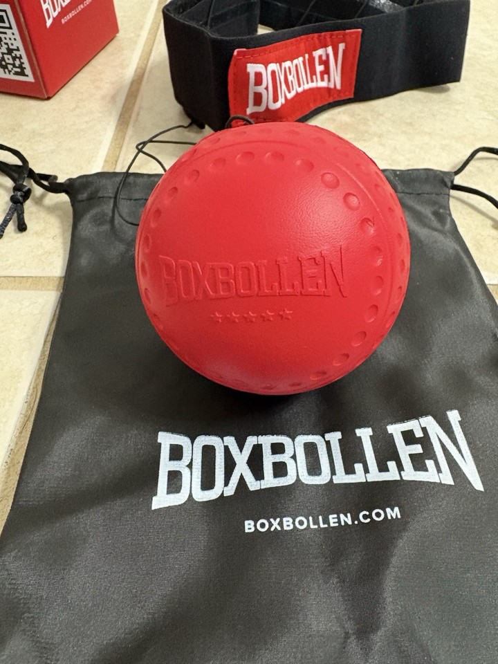 Boxbollen Reflex Punching Ball Fitness Game with Headband | eBay