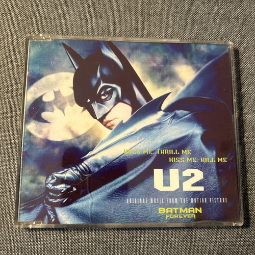 U2 Hold me, thrill me, kiss me, kill me 3 Track Cd Ep Single BatMan ...