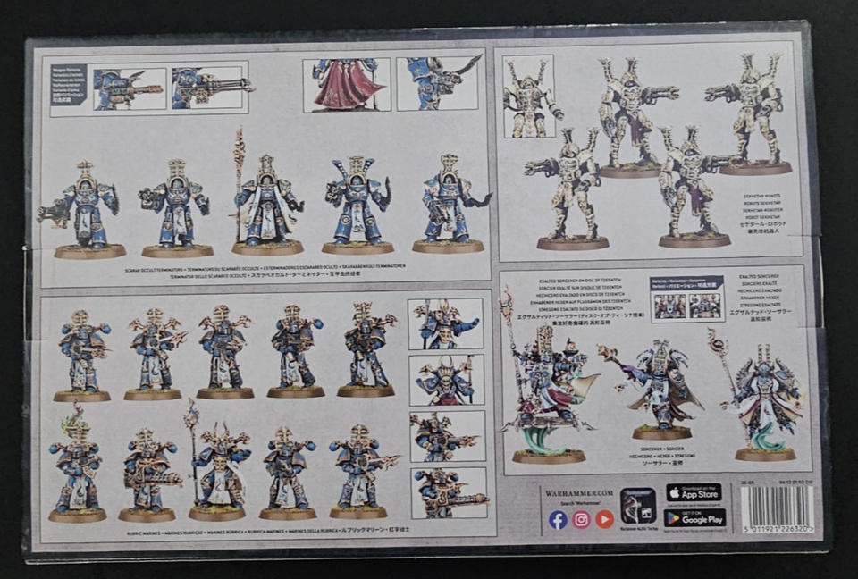 NEW Warhammer 40k: Thousand Sons Battleforce - Warpflame Thrallband | eBay