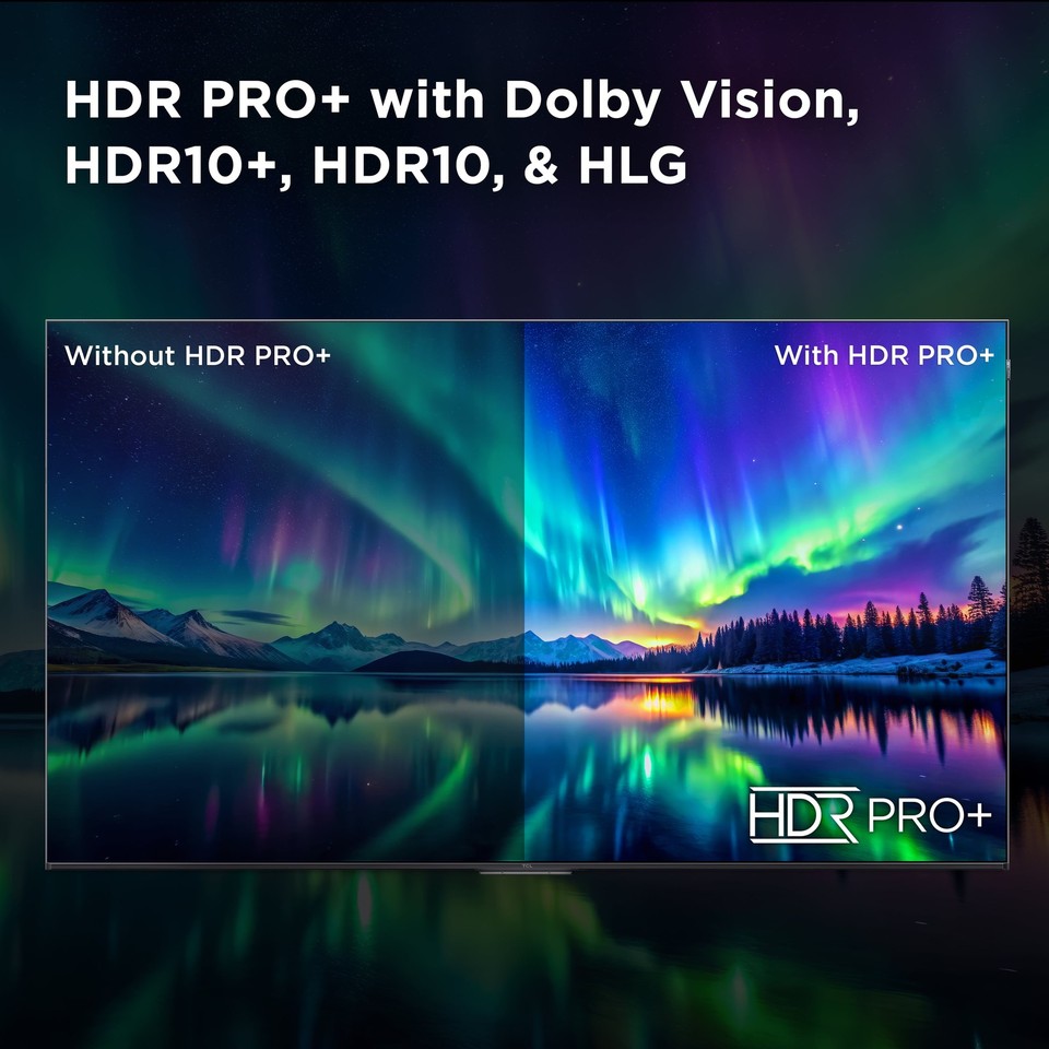 55" 4K UHD HDR QLED Smart TV with Google TV Q Series Dolby Motion Rate ...