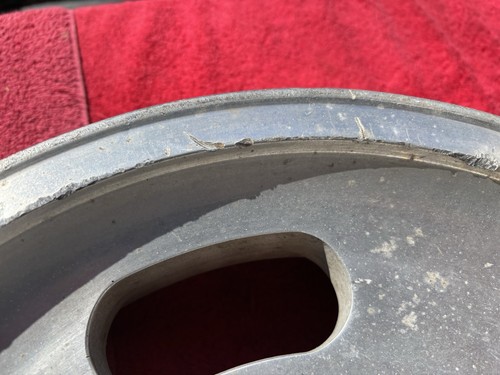 Vintage 1960’s Fenton Gyro 15 X 3 1/2 Aluminum Slotted Skinny Mag Wheel ...