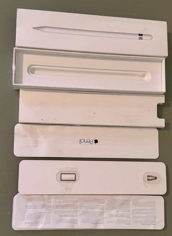 Apple Pencil Pro 2025 Model A2538 Empty Box Original Mint Condition ...