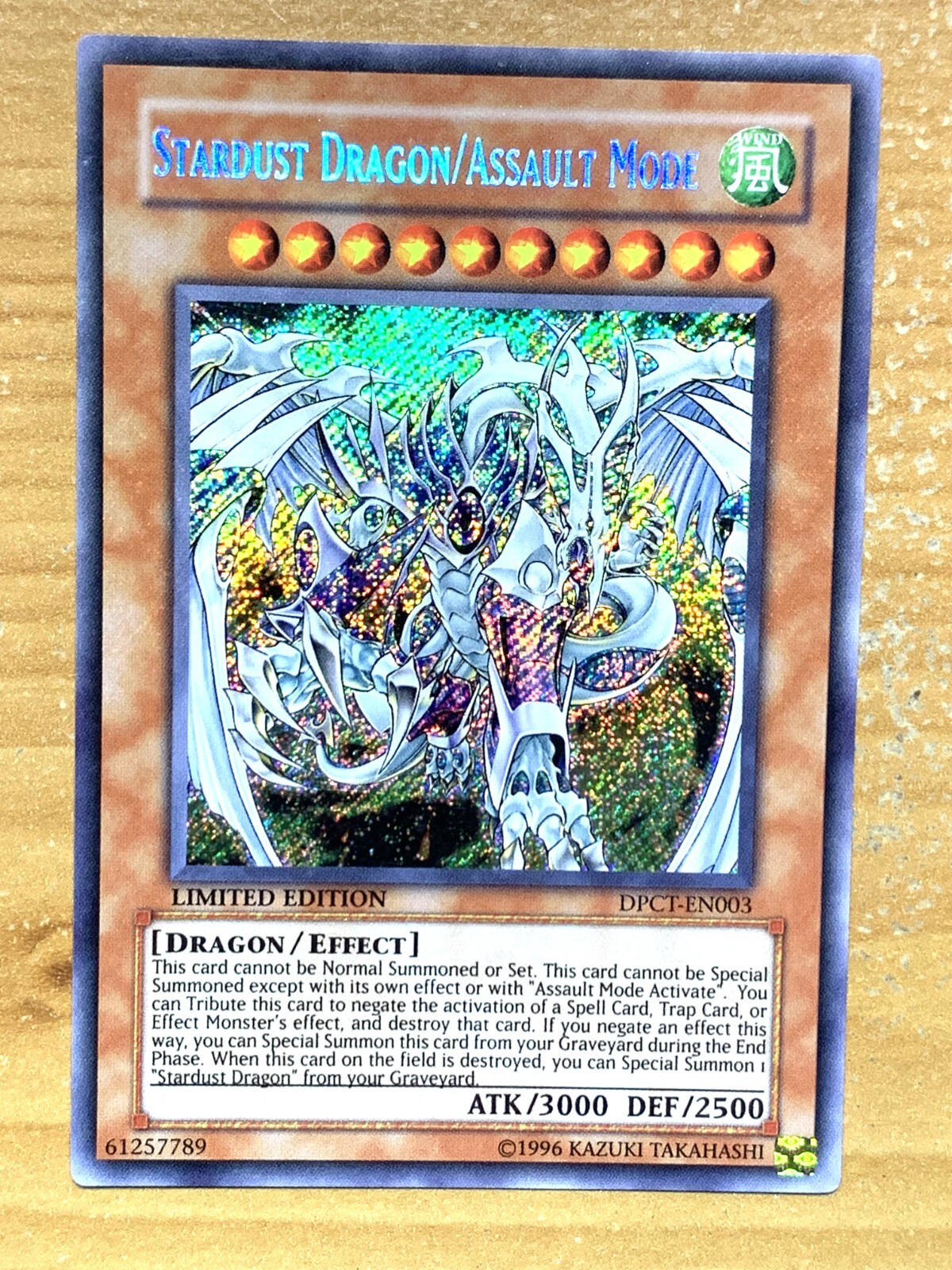 Yugioh Stardust Dragon Assault Mode