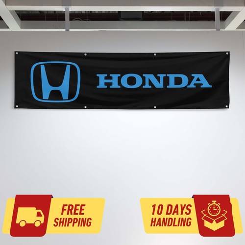 For Honda Fans 2x8 ft Flag Birthday Gift Banner | eBay