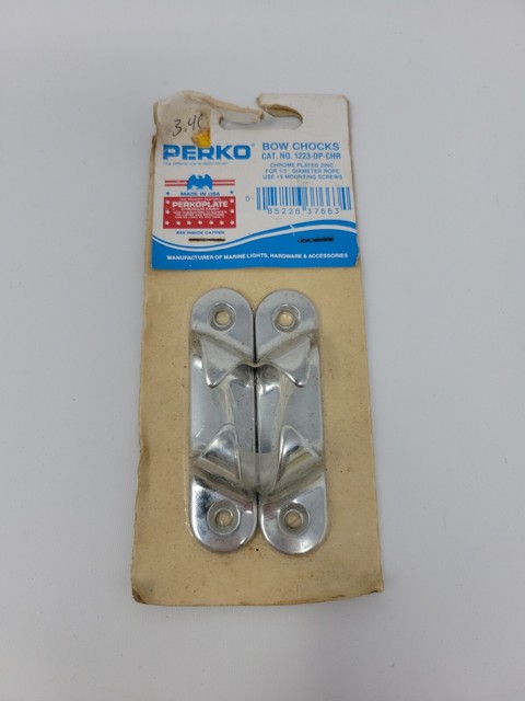 Perko Skene Bow Chocks Pair 1223DP0CHR for sale online | eBay