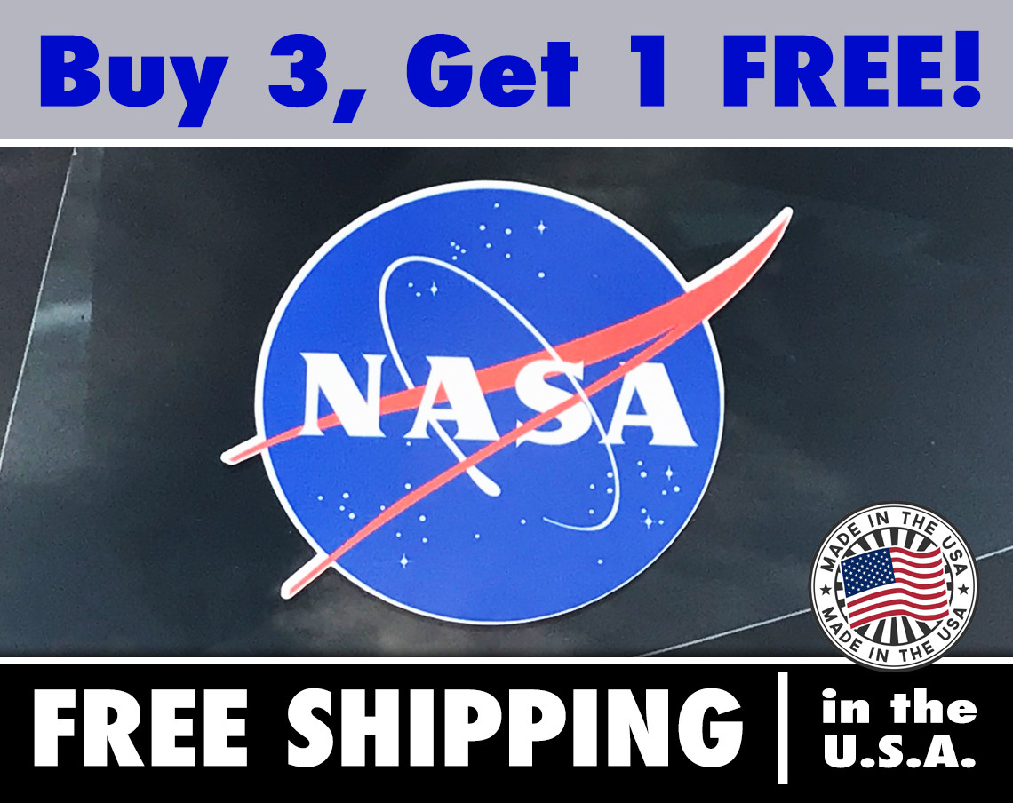 Nasa Stickers Logo 1
