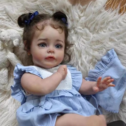 Reborn Baby Dolls Girl, 22" Beautiful Lifelike Doll Full Body Vinyl ...