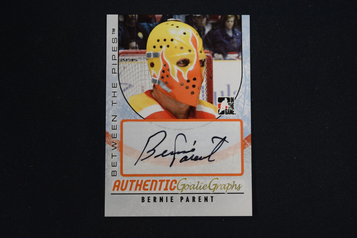 Bernie Parent 2007-08 In the Game Between the Pipes GoalieGraphs ...