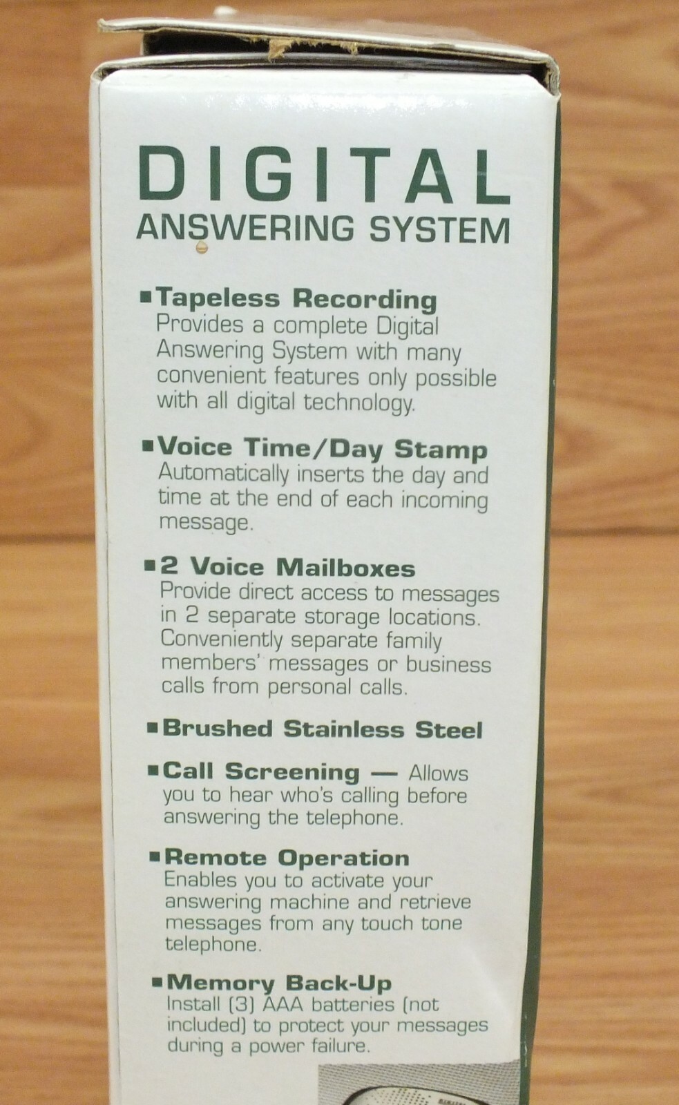 Genuine Southwestern Bell (FA970S) 2 Voice Mailbox Digital Answering ...