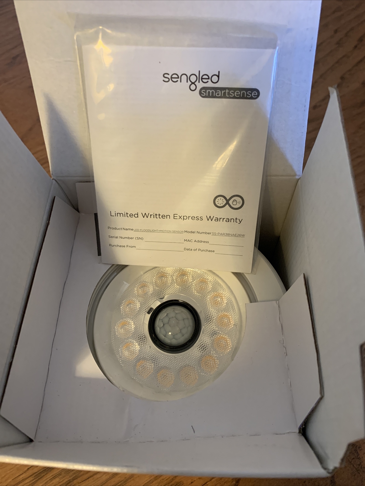 Sengled SS Par38nae26w LED With Motion Sensor SmartSense Par38 Smart ...