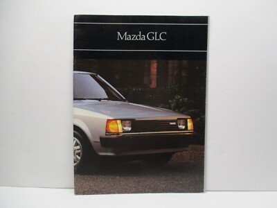 Mazda 1981 GLC Engine Gas Oil Parts Dealer Brochure Auto Racing Import ...