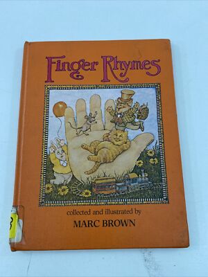 Finger Rhymes - Marc Brown (1980, Hardcover) 9780525297321| eBay
