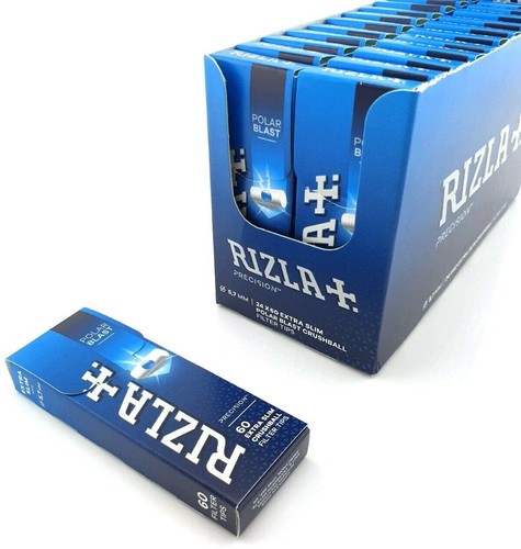 RIZLA POLAR BLAST FILTER TIPS Extra Slim Filters 5.7mm Crushball MULTI ...