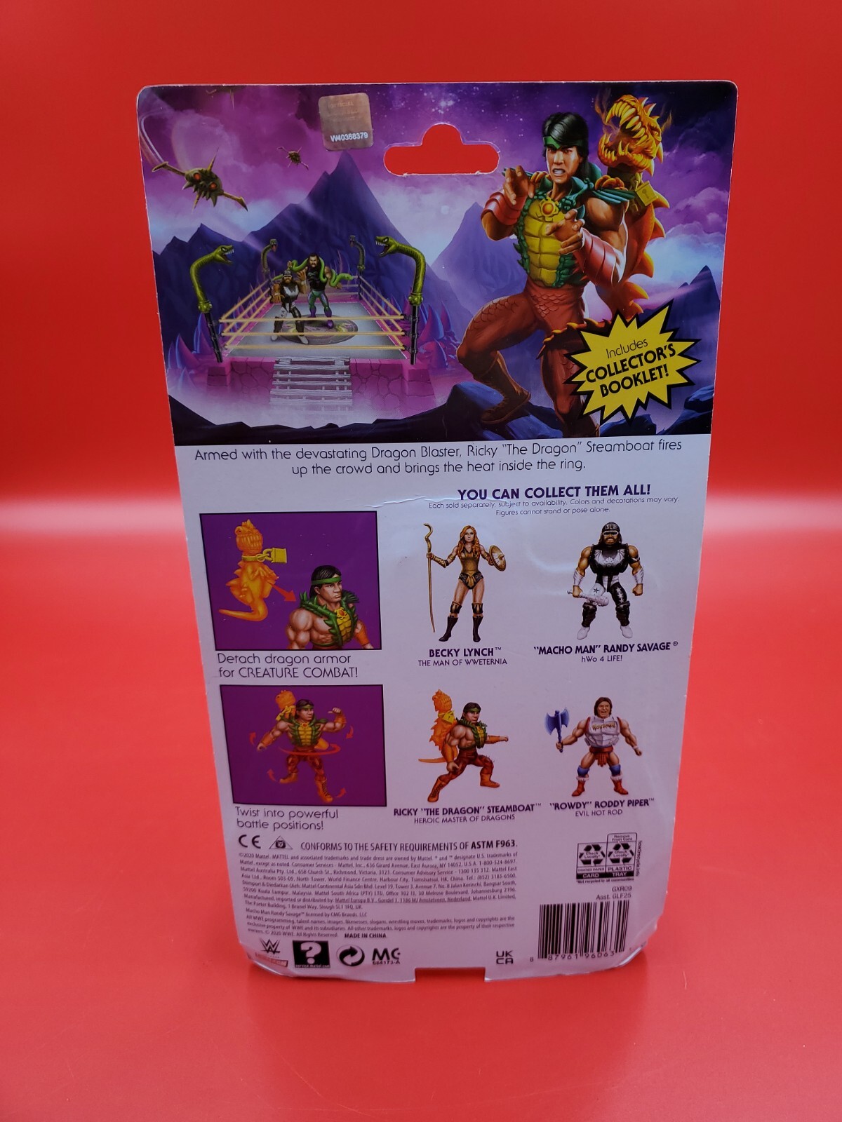 Mattel Ricky "The Dragon" Steamboat™ Action Figure WWE WRESTLING ...