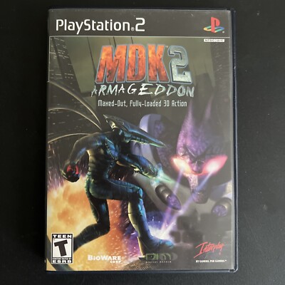 Mdk 2 Armageddon (Sony Playstation 2 ps2) Complete Case, Manual, Disc ...