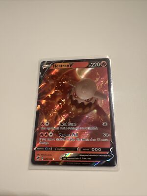 Pokémon TCG Heatran V Sword & Shield - Astral Radiance 025/189 Holo ...