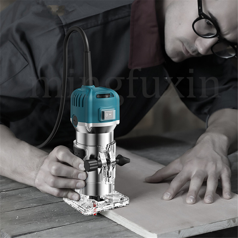 30000RPM Electric Hand Trimmer Palm Router Laminate Trimmer Wood ...