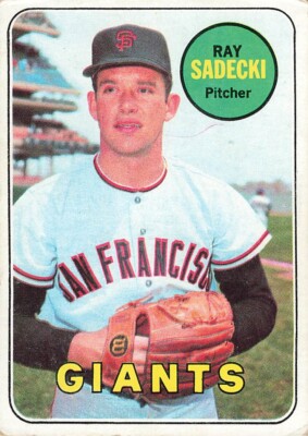 Ray Sadecki 1969 Topps Baseball Card #125 | eBay
