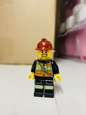 LEGO Minifigures - 1x cty342 - Fireman - Minifig Set 60002 60004 | eBay UK