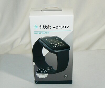 Fitbit Versa 2 Smart Watch (Black) | eBay