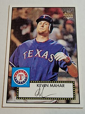 2007 Topps '52 Baseball #127 Kevin Mahar Texas Rangers | eBay