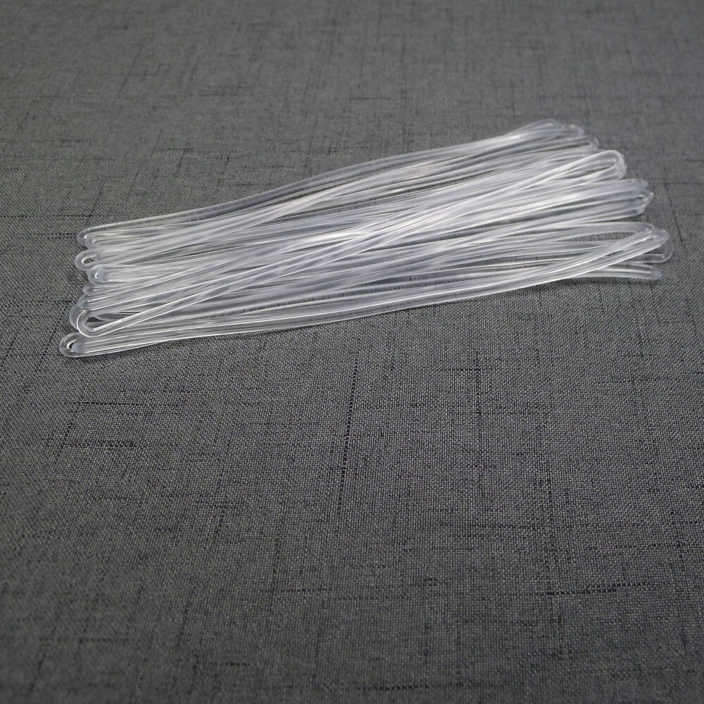 30 Pcs Transparent Luggage Loops Straps PVC Name Tag Loop Office | eBay